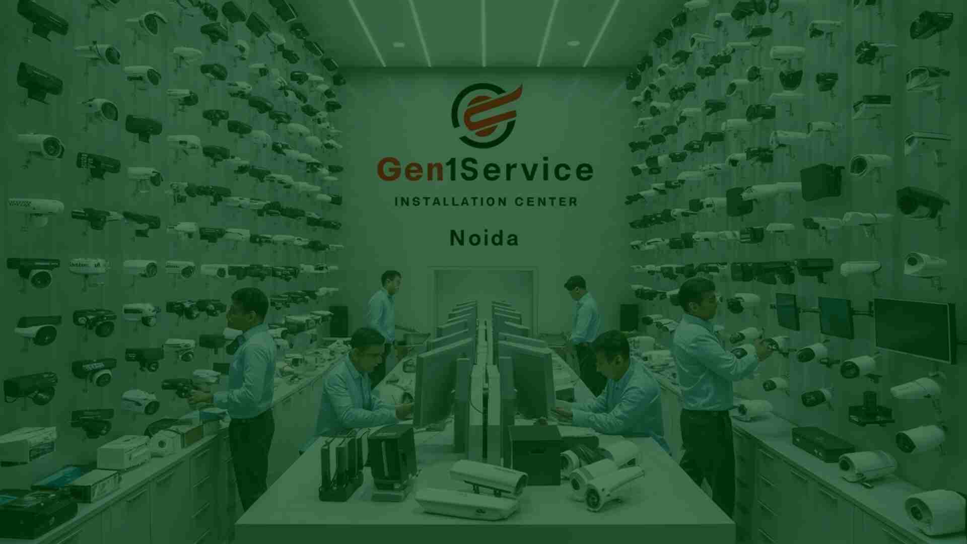 Hikvision CCTV Camera Installation service in Noida | Gen1service